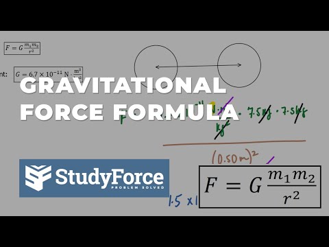 Using the Gravitational Force Formula