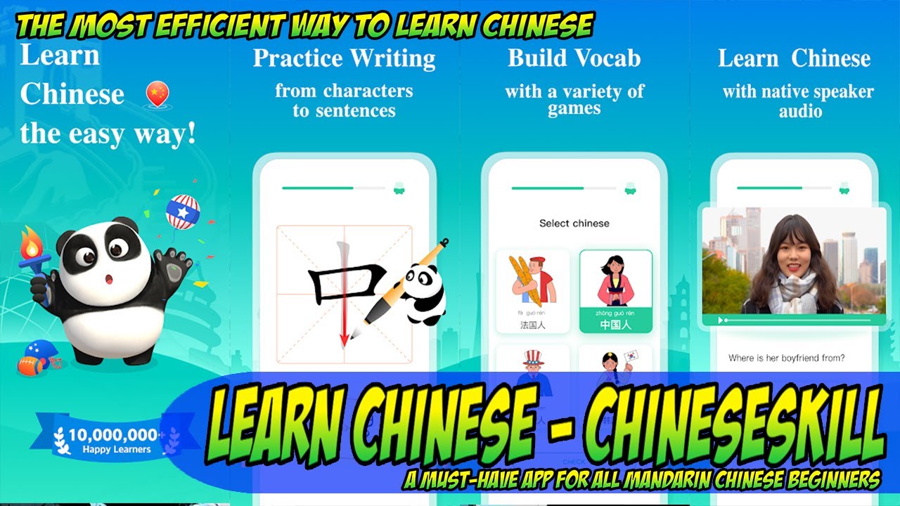 The Best Way To Learn Chinese - ChineseSkill On Your Android Devices EASY GUIDE