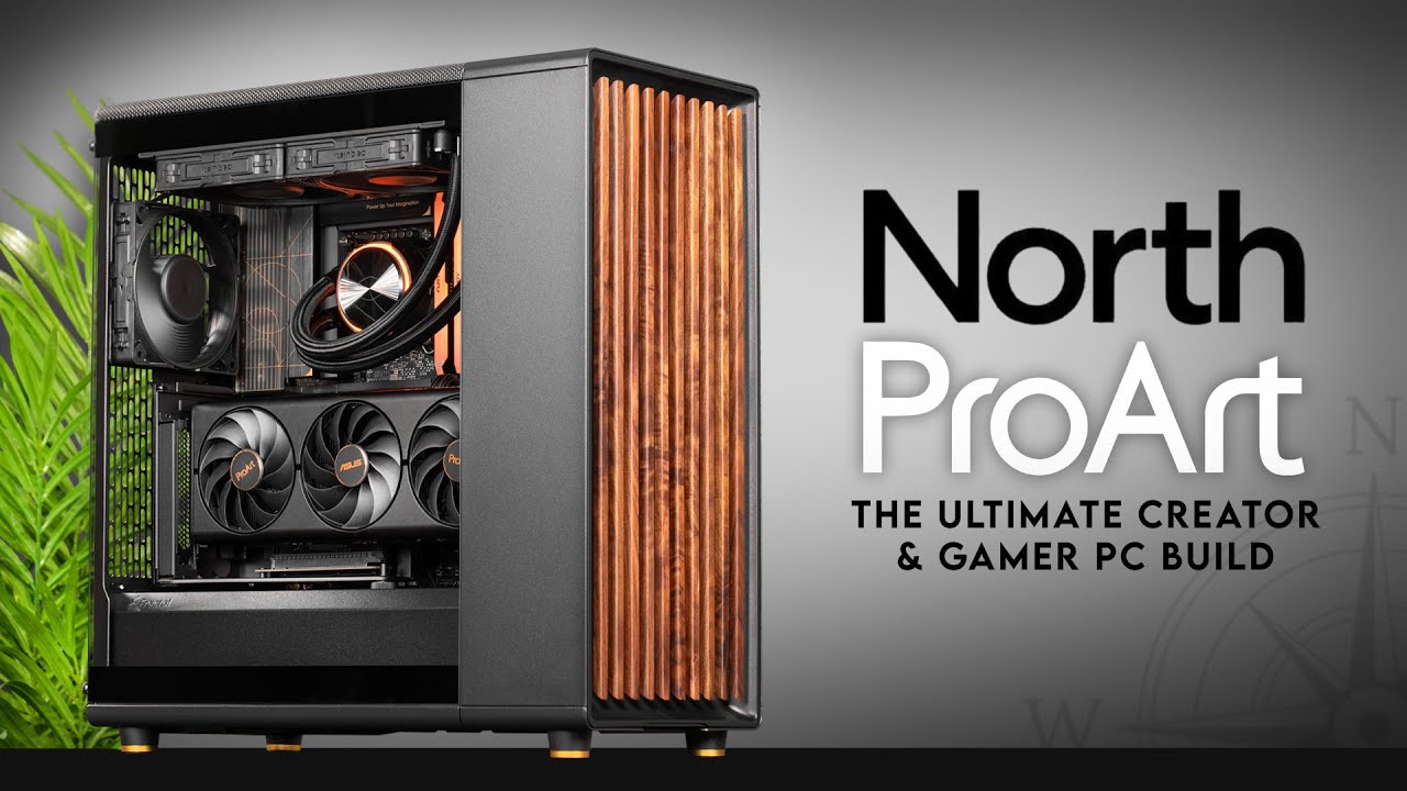 Vỏ Case Fractal Design North Charcoal Black (ATX/Mid Tower/Màu Đen)
