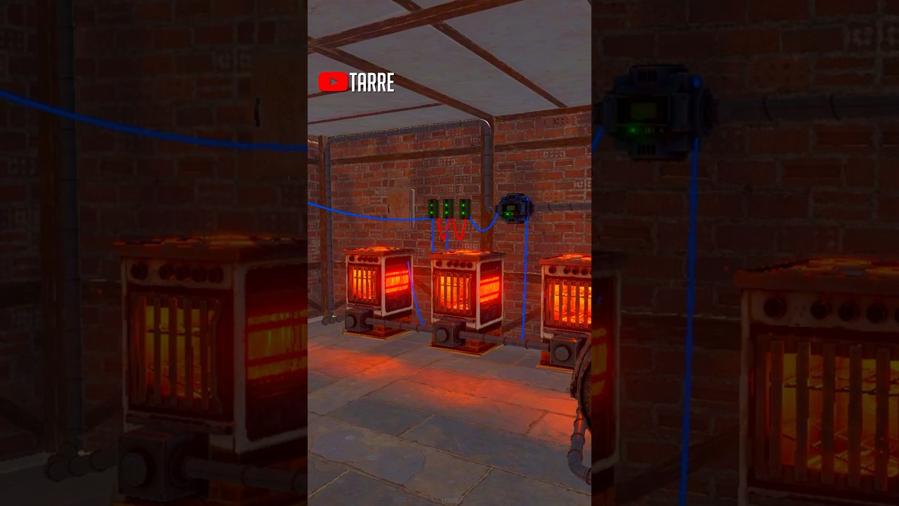 Electrical Furnace SETUP RUST #rust #rustshorts