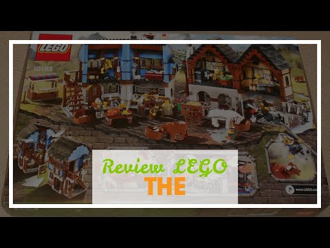 Review LEGO Castle Medieval Market Village (10193)