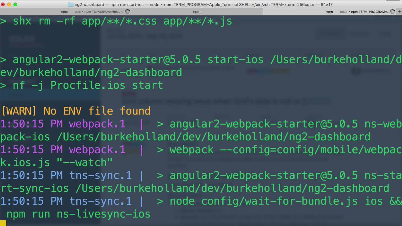 Kendo UI + Angular 2 + NativeScript === 'Magic'