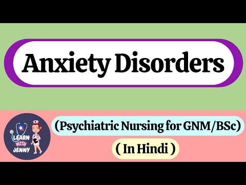 Anxiety Disorders || Types, Causes, Levels, Symptoms & Management || Psychiatrics || in Hindi