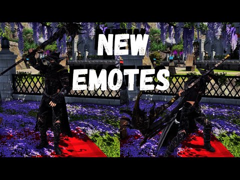 FFXIV Draw and Sheathe Emote