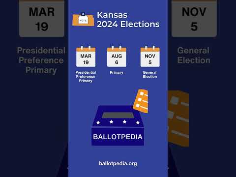 Kansas 2024 Election Dates