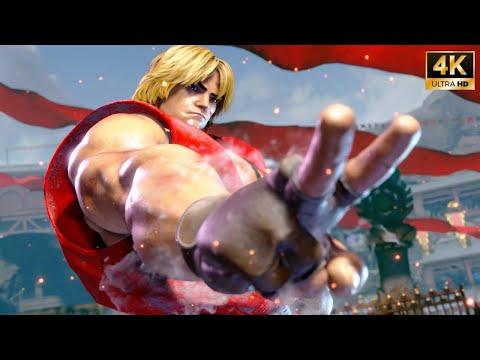 Street Fighter 6 - Ken Story Mode Full Playthrough (4K60FPS)