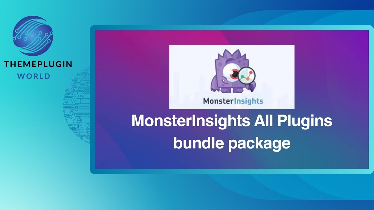 MonsterInsights All Plugins Bundle Package | Themepluginworld