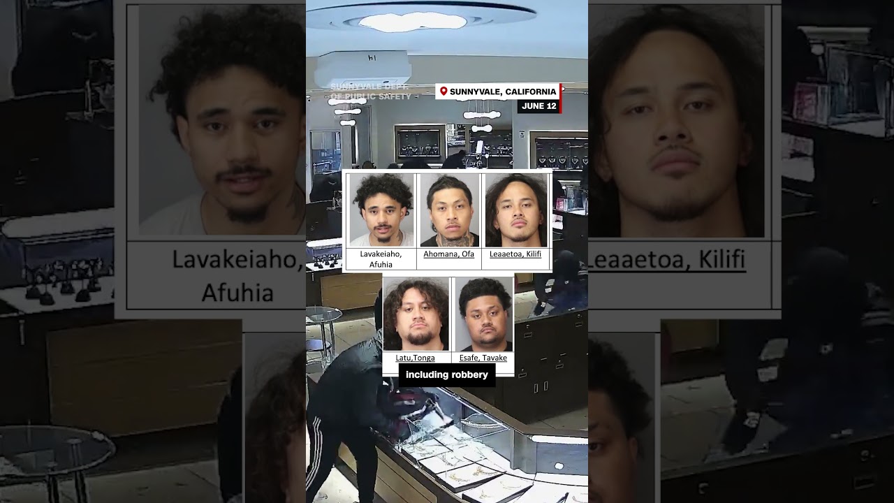 Dramatic video captures smash-and-grab jewelry robbery
