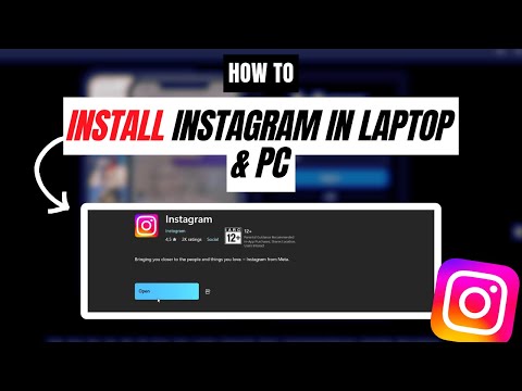 How to Download & Install Instagram on Laptop & PC | Easy Step-by-Step Guide (2025) 💻