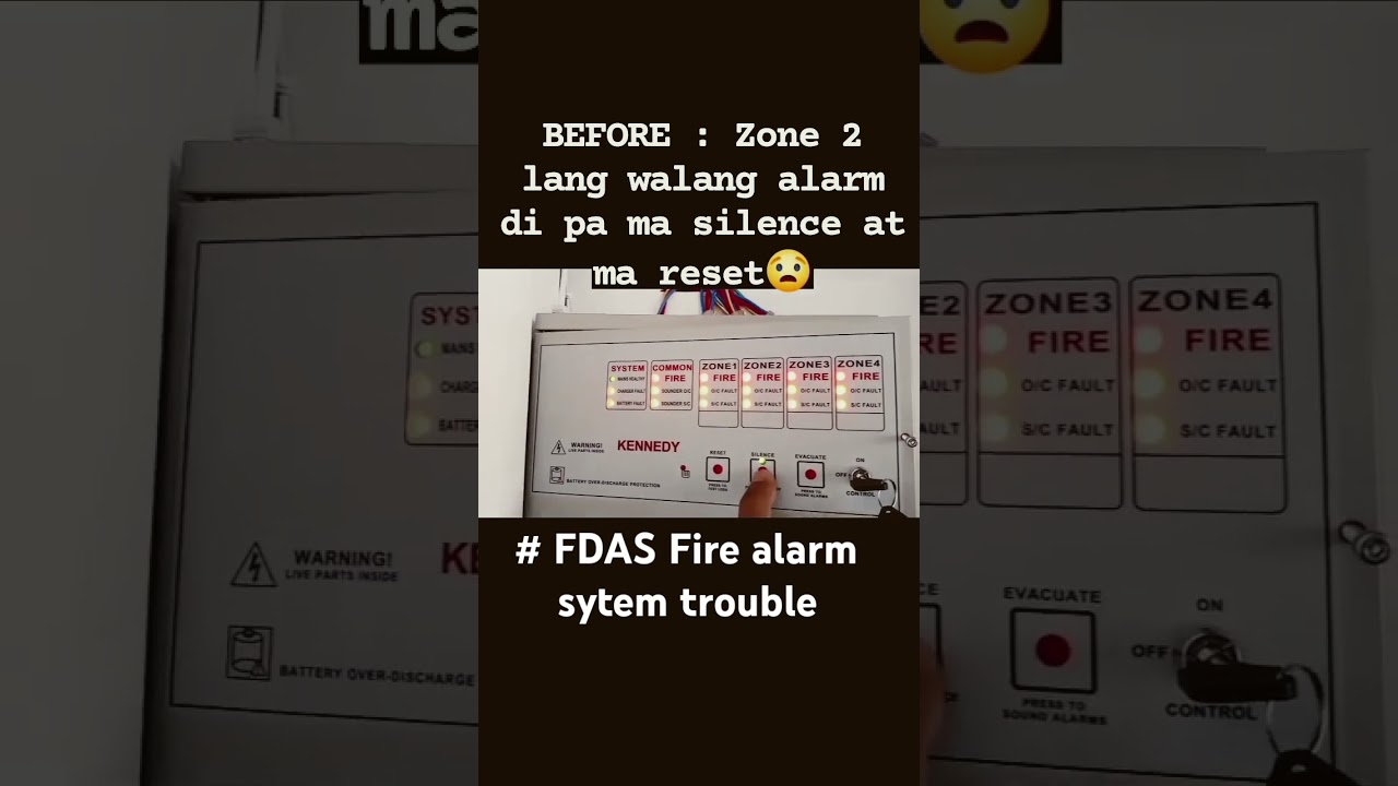 #FDAS-Fire detection and alarm system troubleshooting😟