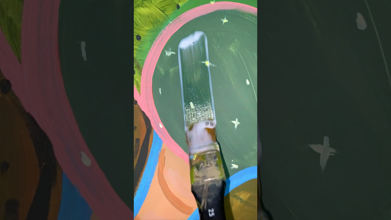 The Goddess of cacti my latest artwork acrylic on thick paper #colorfulartwork #cactus #painting