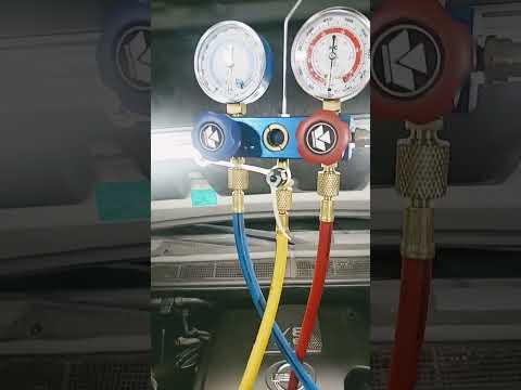 How to Vacuum and Recharge A/C system #ColdAir #ACsystem #HVAC #Mechanic