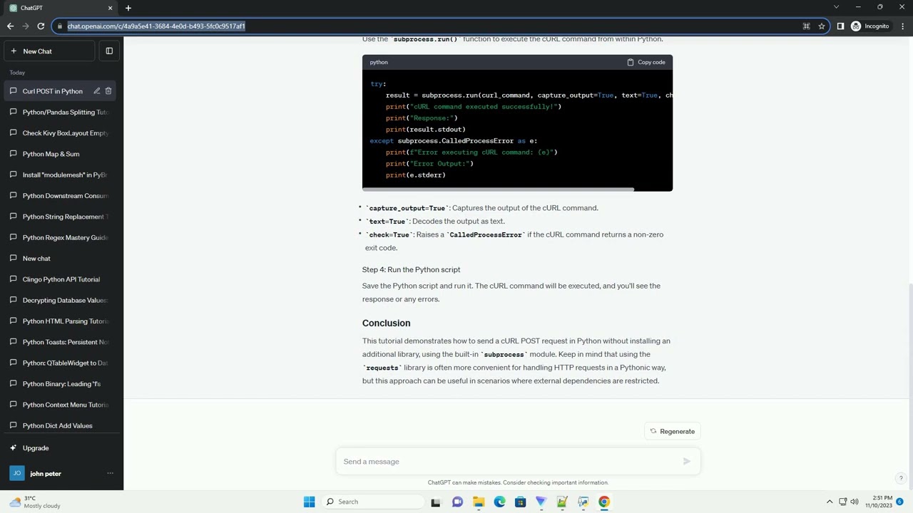 Send curl POST Request in Python without installing a lib