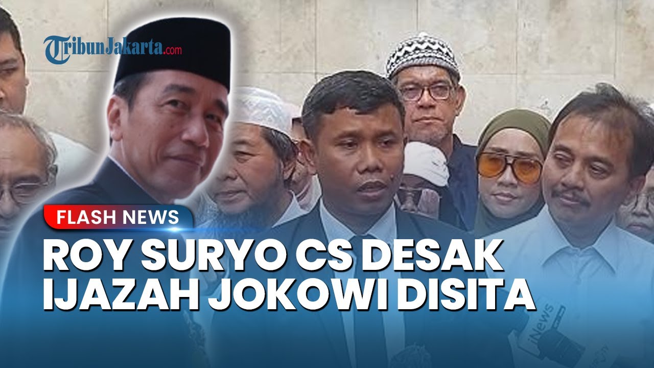 Siasat Roy Suryo usai Terancam Pidana, Minta Polda Metro Sita Ijazah Jokowi dan Gelar Perkara ...