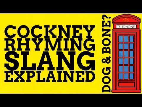 Cockney Rhyming Slang Explained