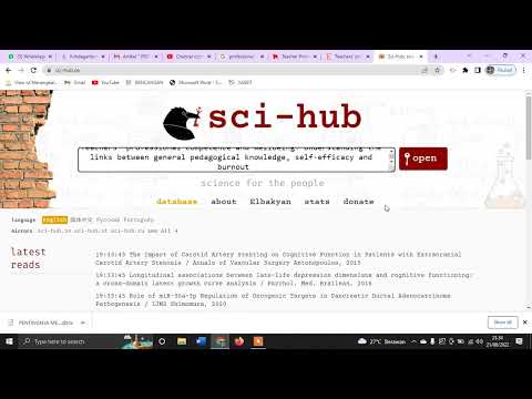 Cara Download Jurnal Scopus Close Acces di Sci Hub