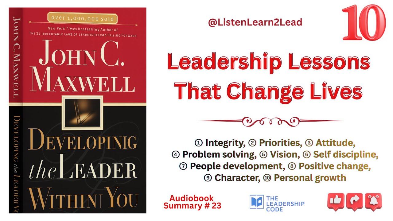10 Leadership Lessons You Need To Know!