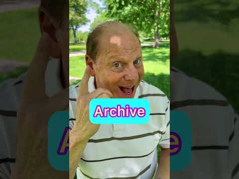 How do you say Archive?