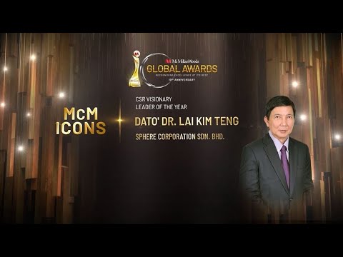 McM Global Awards 2023 - Dato' Dr. Lai Kim Teng (Sphere Corporation Sdn. Bhd.)