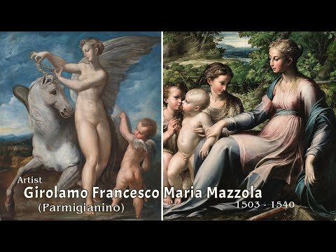 Artist Parmigianino | Girolamo Francesco Maria Mazzola (1503 - 1540) Italian Mannerist Painter
