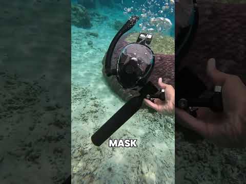 Refillable Mini Breathing Tank 🤿 #diving #summer #scuba #freediving #divinglife