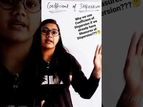 Why we use Coefficient of Dispersion if we already have Measures of Dispersion?🤔 #statistics #byjus