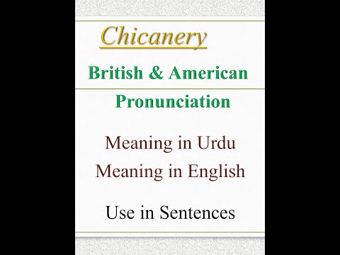 Chicanery meaning: english difficult words #shorts