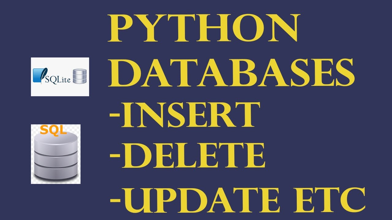 Storing Data in Databases using Python and SQLite – A Complete Guide for Beginners