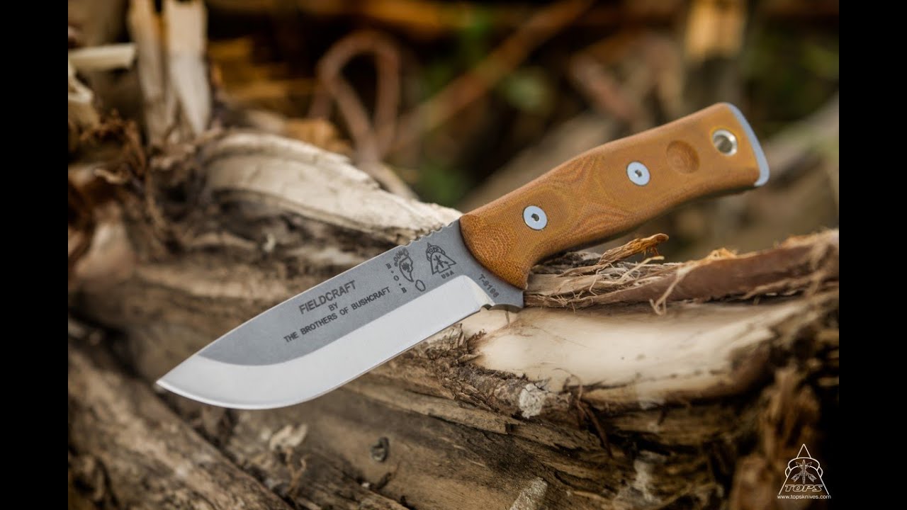TOPS Knives B.O.B. Fieldcraft Brown Micarta BROS-01 | Achetez à prix ...