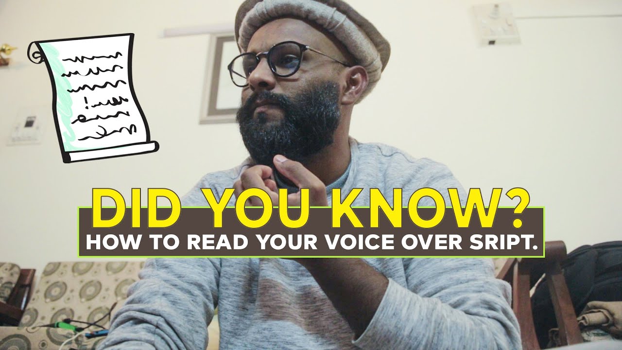 How to Read Voiceover Scripts- Professional vs Beginner   #197Films #communication