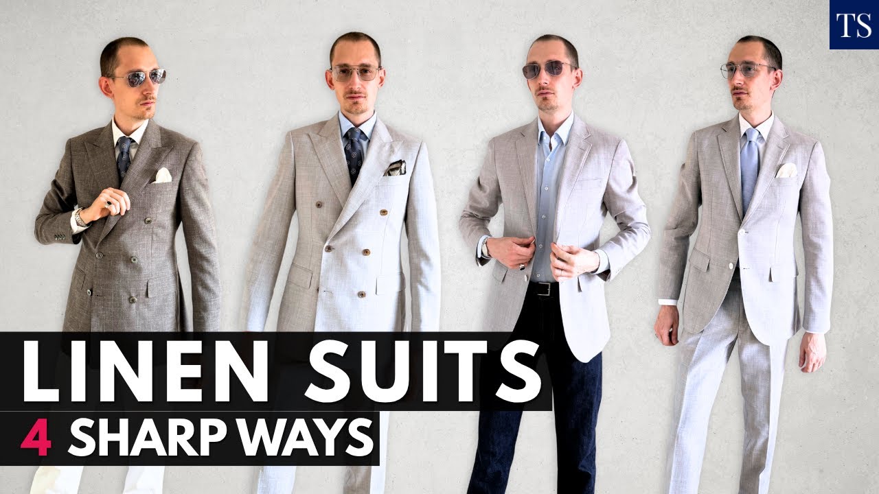 How to Style Linen Suits/Jackets: 4 Sharp Ways for Summer
