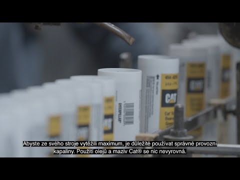 Seznamte se s pokročilým složením a prokazatelnými výsledky hydraulických olejů Cat®