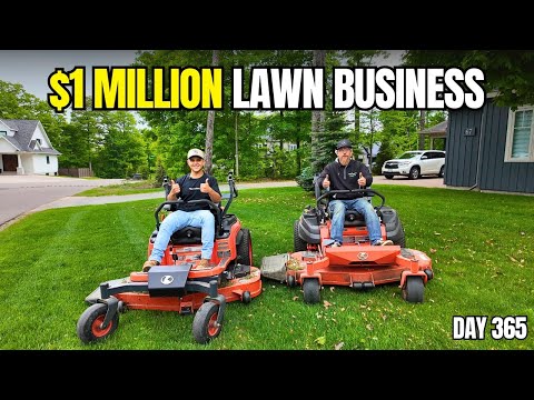 I Spent 365 Days Building A $1M Lawn Business (at 24 Years Old)