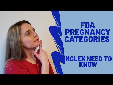 FDA Pregnancy Risk Categories – Thatnursingprof