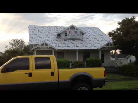 Installation of Permanent Metal Roofing System