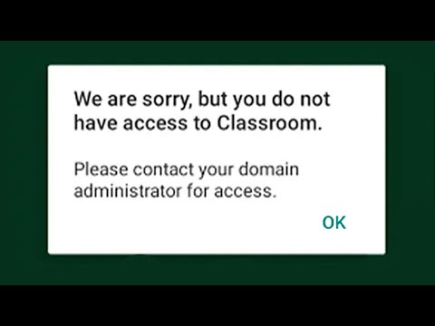 Banned from Google Classroom...