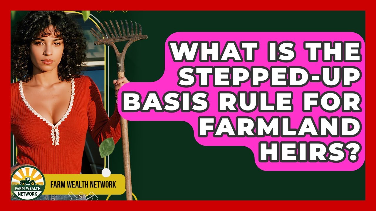 What Is The Stepped-up Basis Rule For Farmland Heirs? - Farm Wealth Network