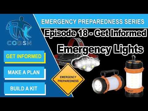 Emergency Lights | CODSN Emergency Preparedness