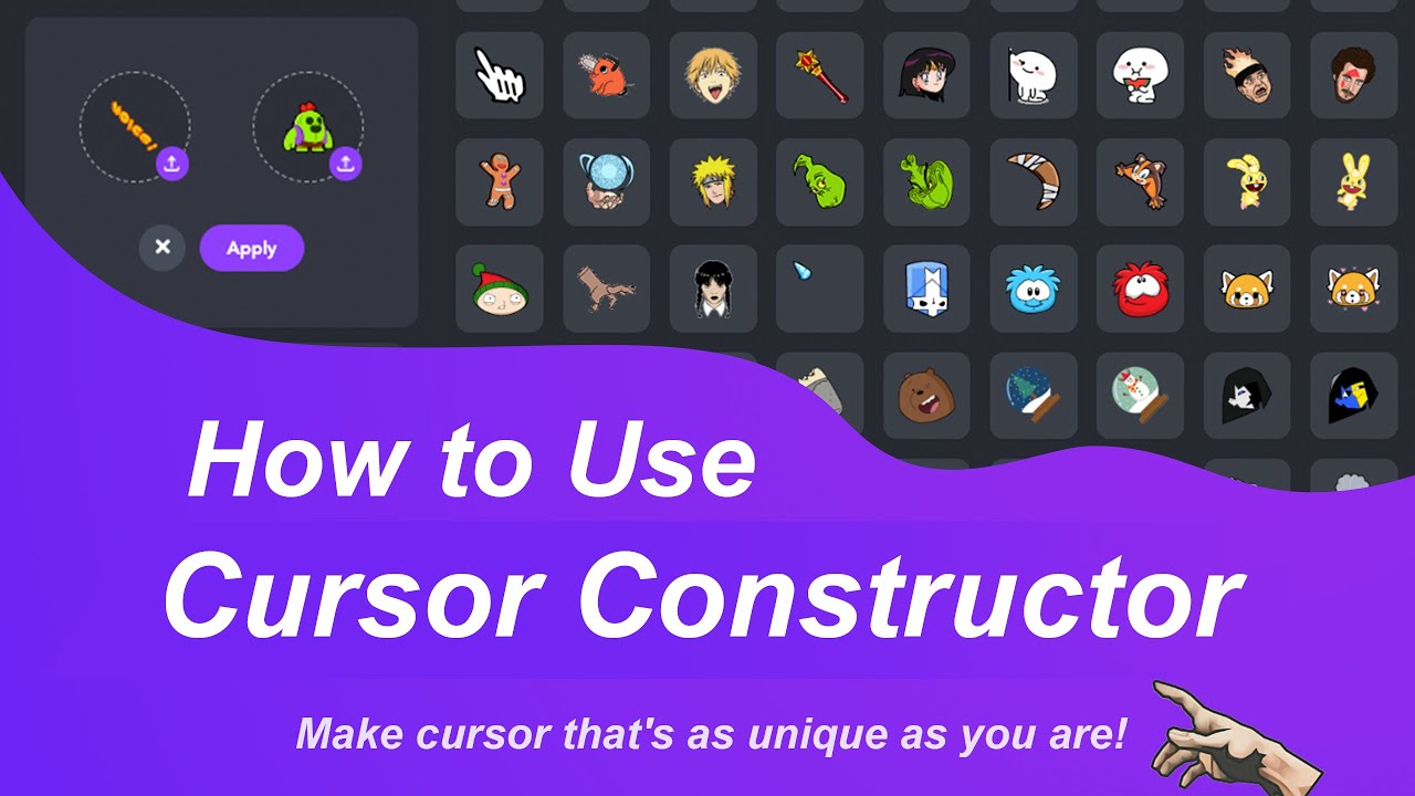 How to Use Cursor Constructor - Sweezy Cursors