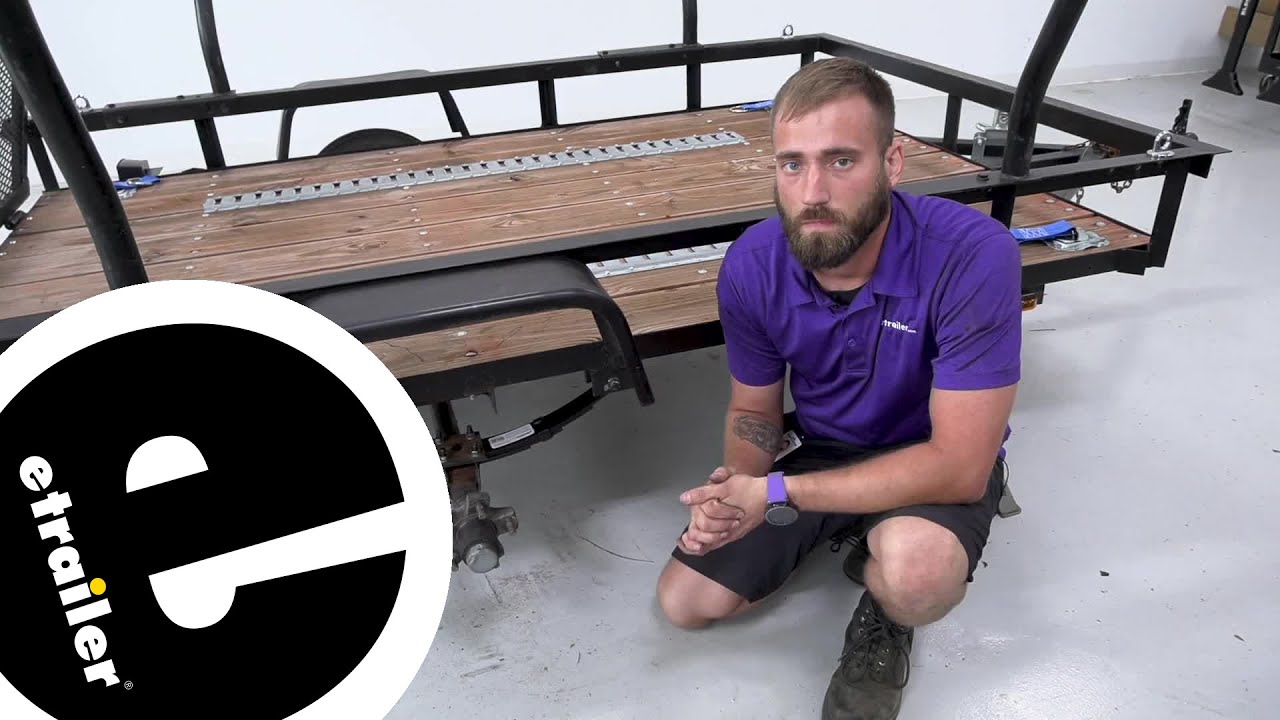 etrailer | Hands-On with the 4-Leaf Slipper Spring w/ Radius End for 2,000-lb Trailer Axles