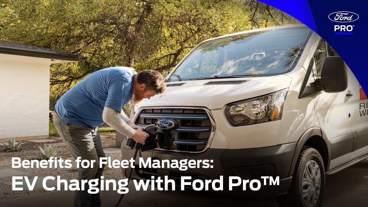 Ford Pro™ EV Charging Benefits for Fleet Managers | Ford Pro