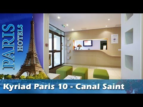 Kyriad Paris 10 - Canal Saint Martin - République - Paris Hotels, France