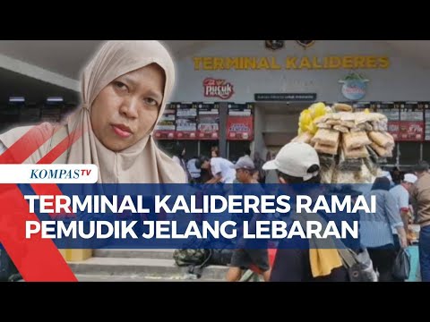 Suasana Terminal Kalideres Seminggu Jelang Lebaran, 1.500 Pemudik Tinggalkan Jakarta