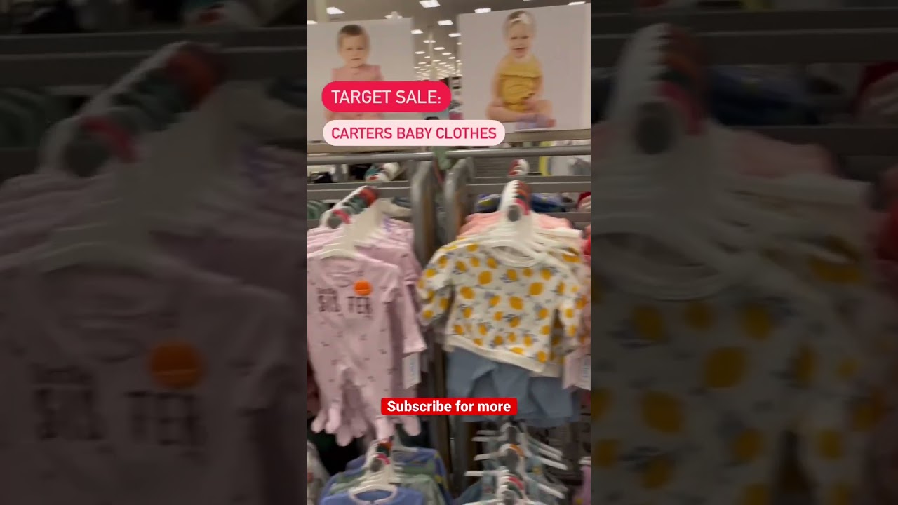 TARGET SALE🔥: Carter's Baby Clothes at 20% off 👶👕👗#target #babyclothes #babyfashion
