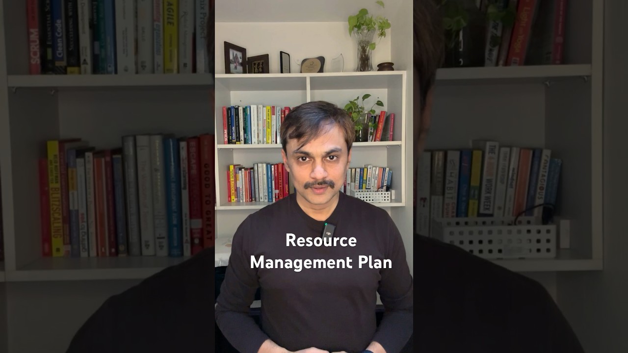 🔹 Resource Management Plan | PMP Fundamentals  #pmpizenbridgeterms #pmpizenbridge