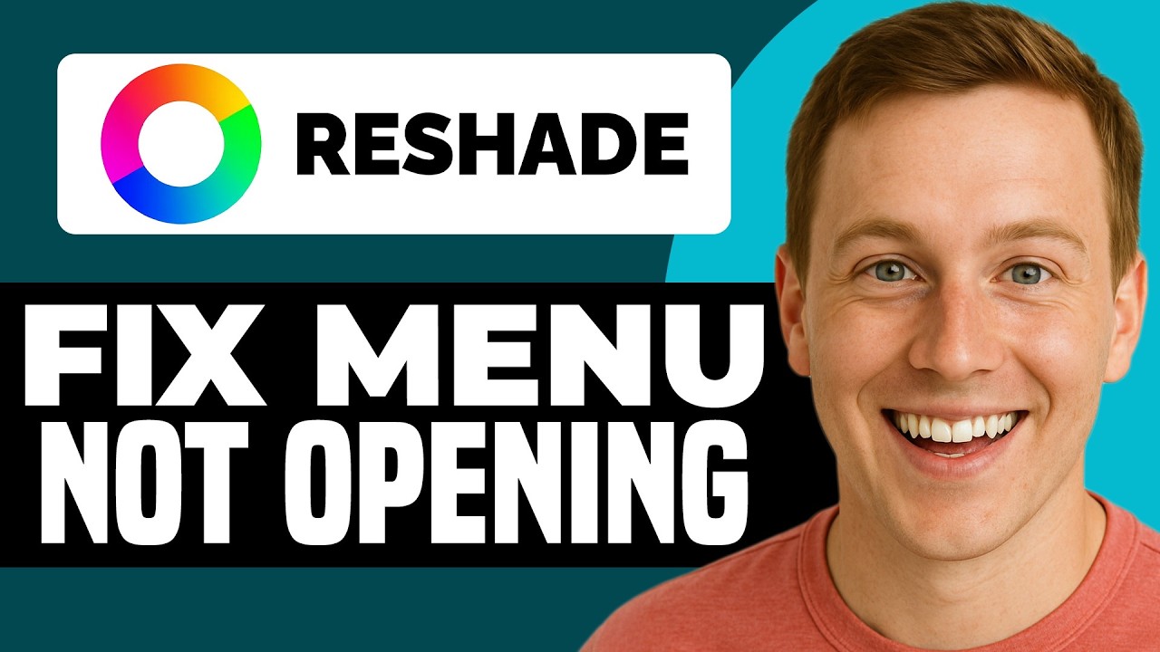 Fix Reshade Menu Not Opening 2026 (Best Method)