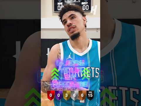 LaMelo guessing his 2K ratings π€£
