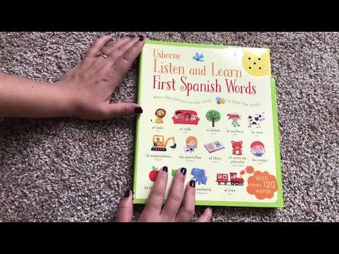 Listen and Learn First Spanish Words