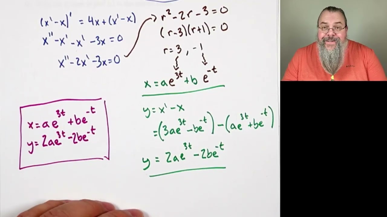 Diff Eq, Exam 2 walkthrough (Fall 2025)