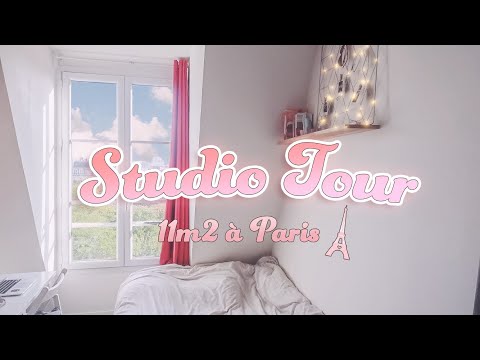 STUDIO TOUR : mon studio étudiant de 11m2 à PARIS !